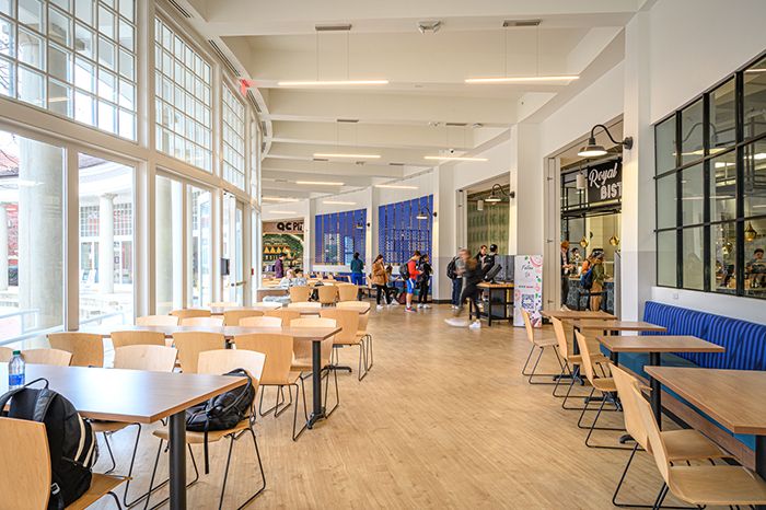 See inside Queens University’s upscale dining hall