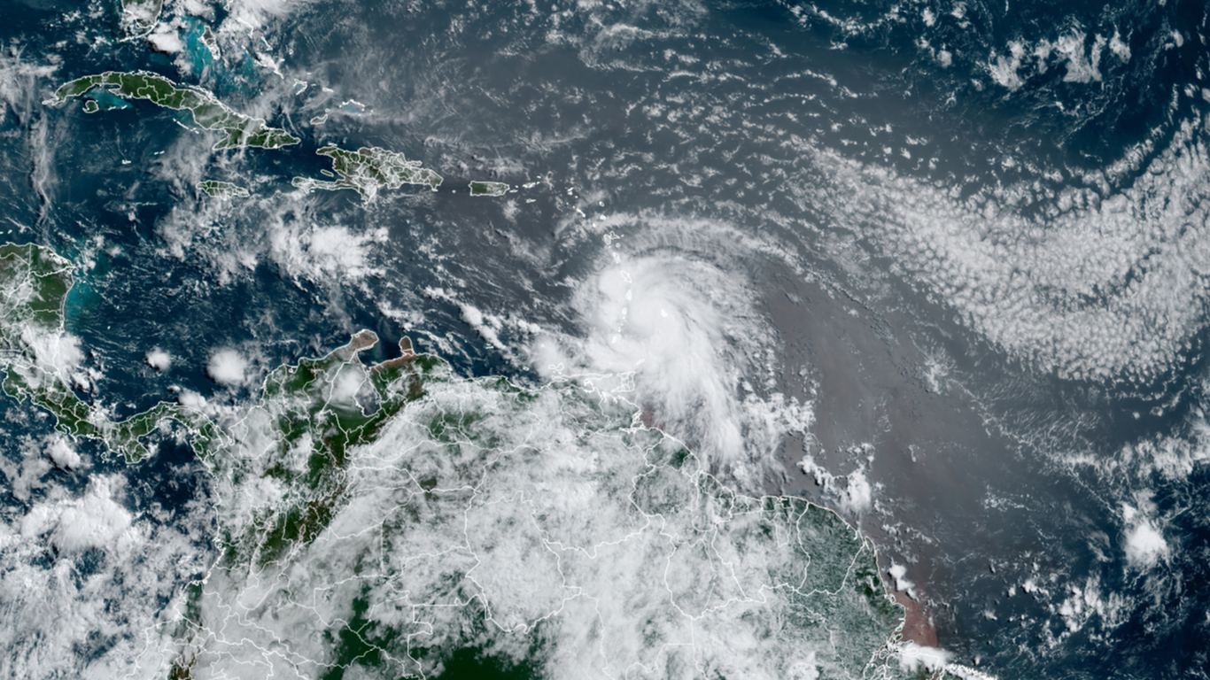 Elsa becomes 1st hurricane of Atlantic season