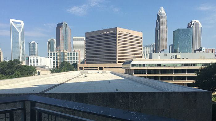 The Mecklenburg County Courthouse has one of the nicest facilities for ...