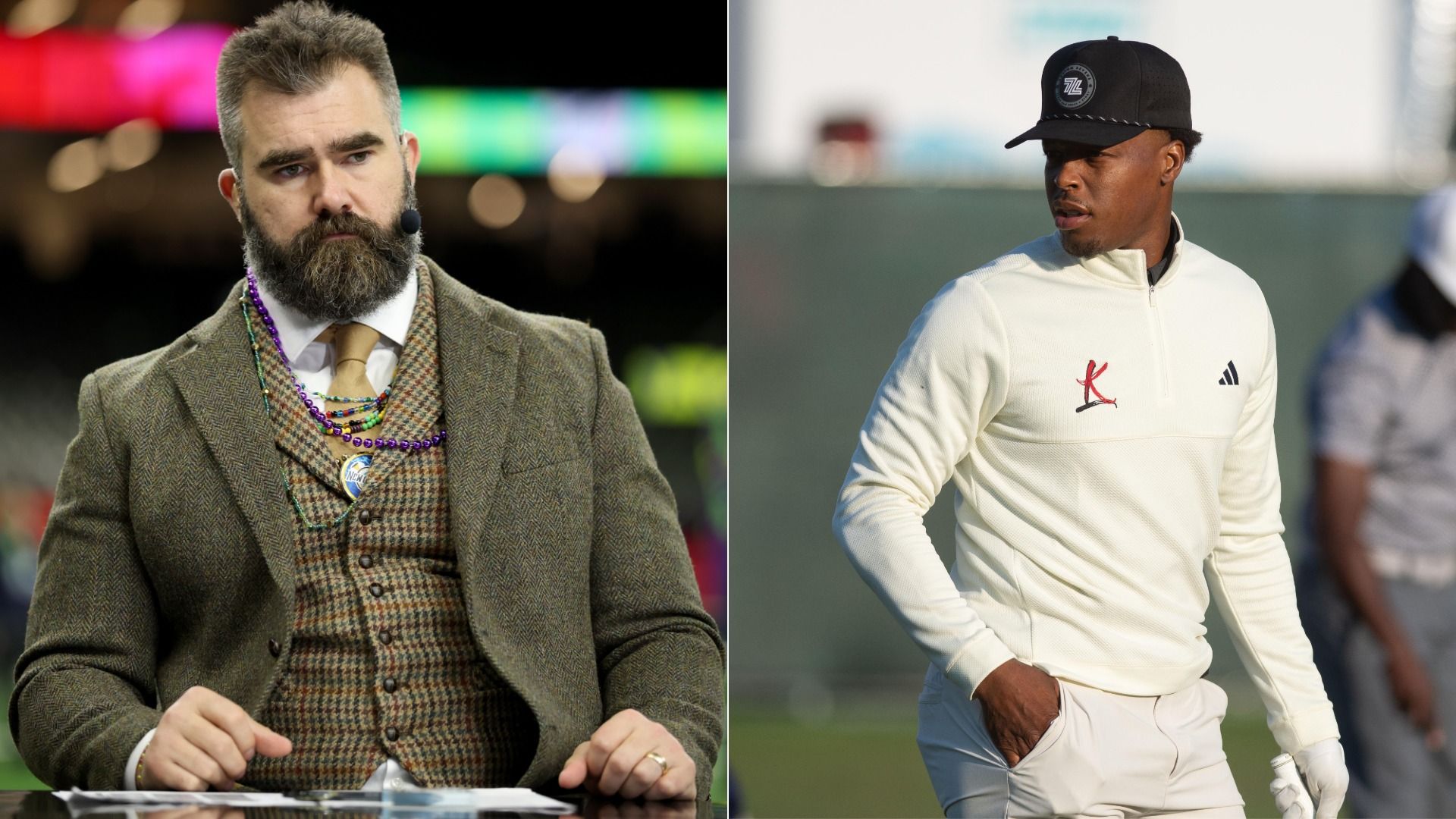 Jason Kelce and Kyle Lowry tee off in Truist Pro-Am - Axios Philadelphia