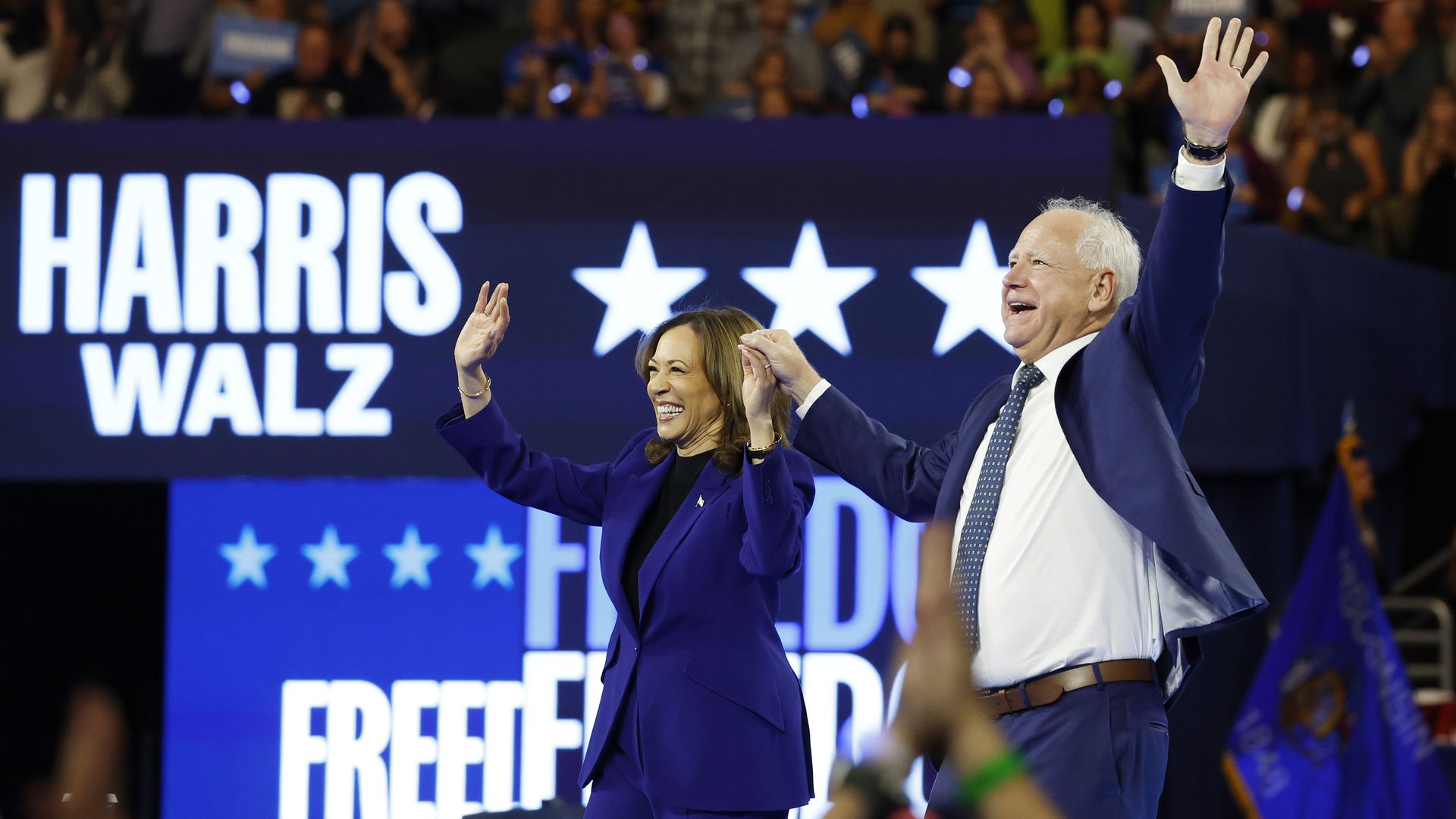 Russia amplifies disinformation campaigns against Harris-Walz campaign ...