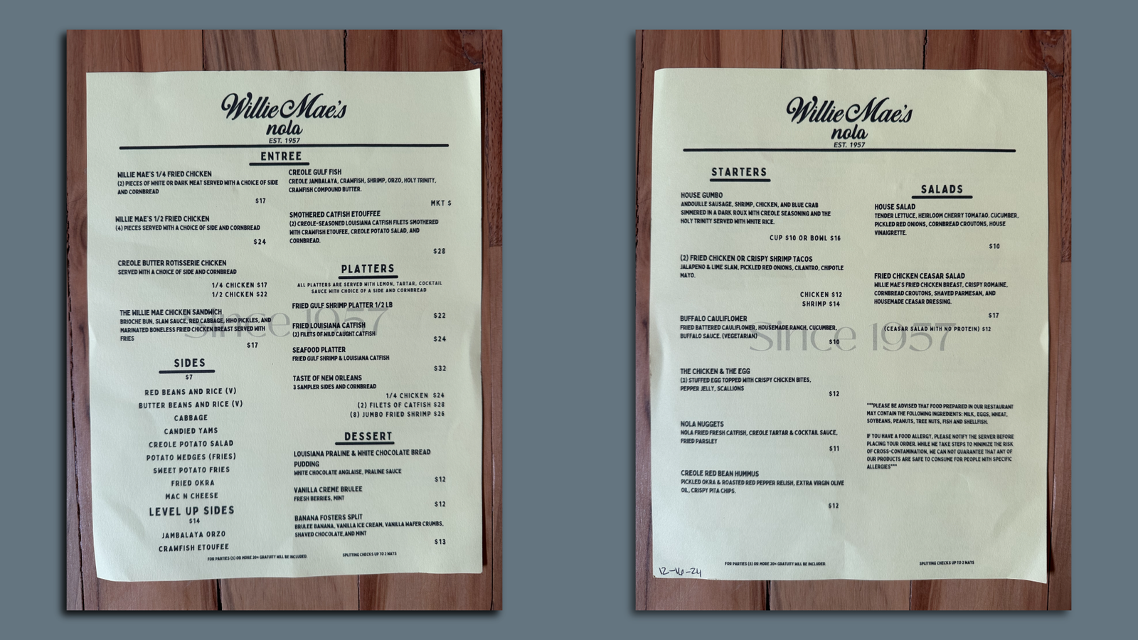 Willie Mae's NOLA now open downtown - Axios New Orleans