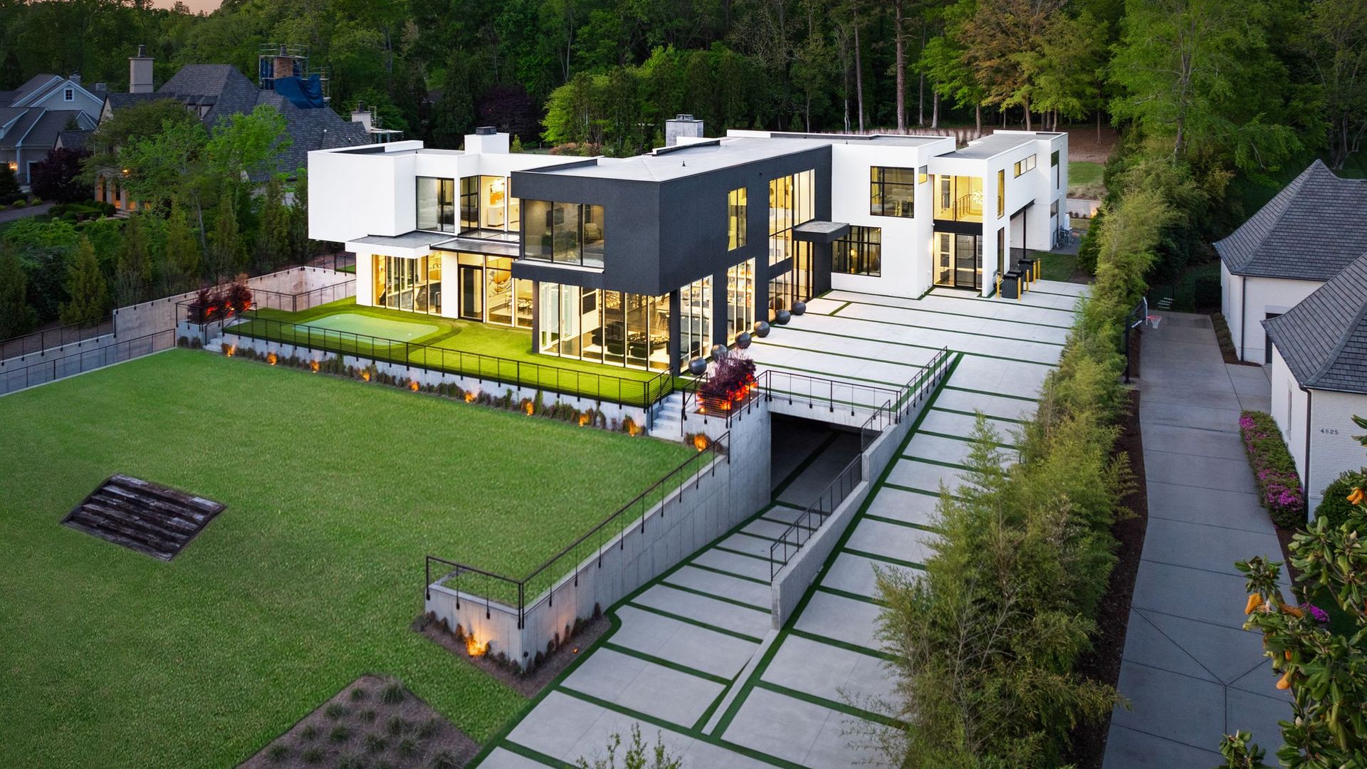 Charlotte mansion with underground garage listed for record-setting $14 ...