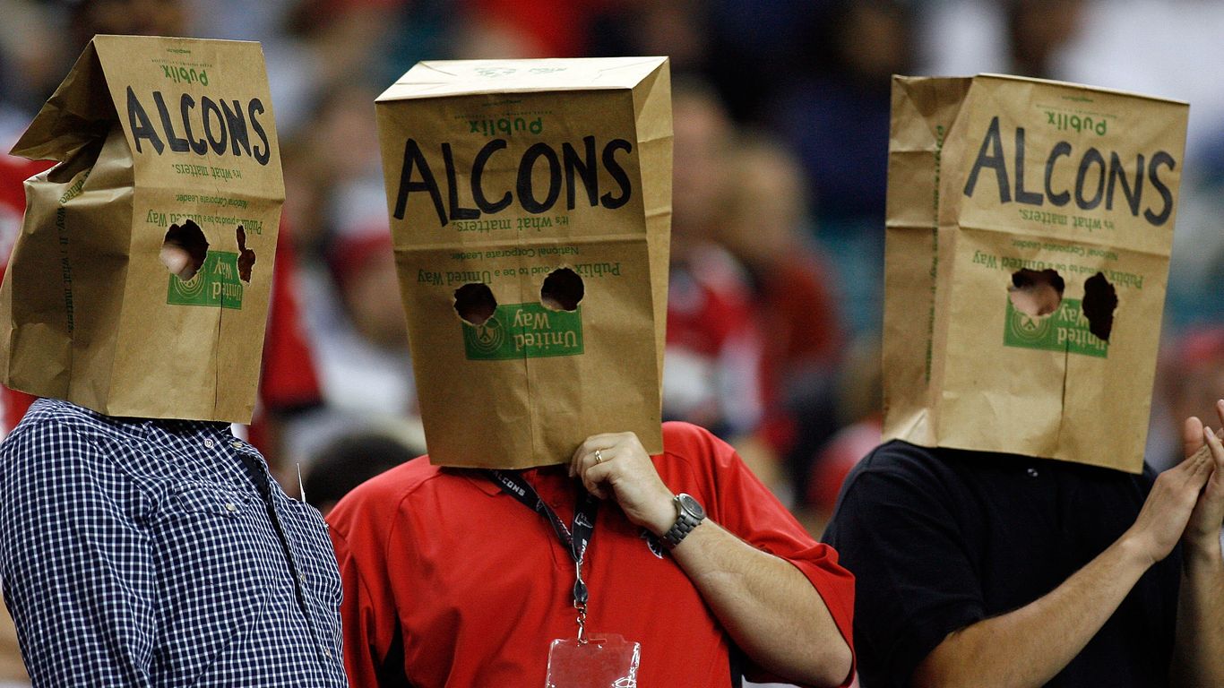 Atlanta Falcons have the saddest fans in the NFL, analysis says - Axios ...