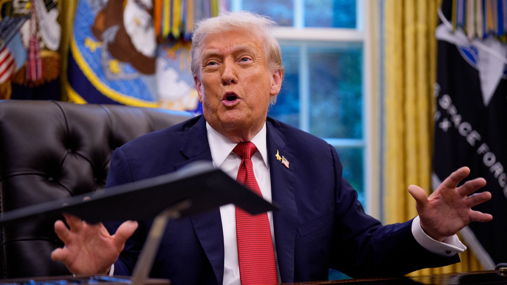 Trump tells Axios Gaza peace deal "in final stages"