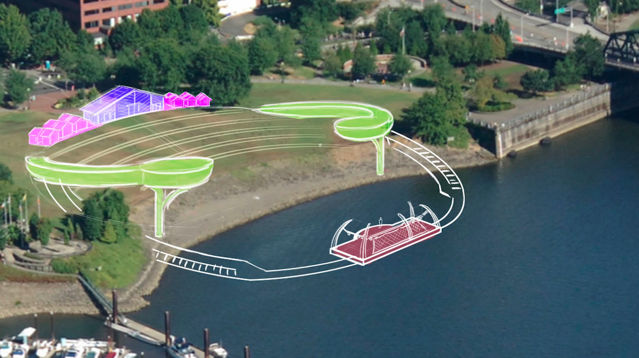 New outdoor stage could transform Portland's underused waterfront ...