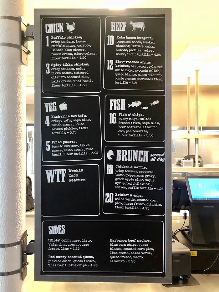 Funky taco joint named Velvet Taco open now inside Optimist Hall — view ...