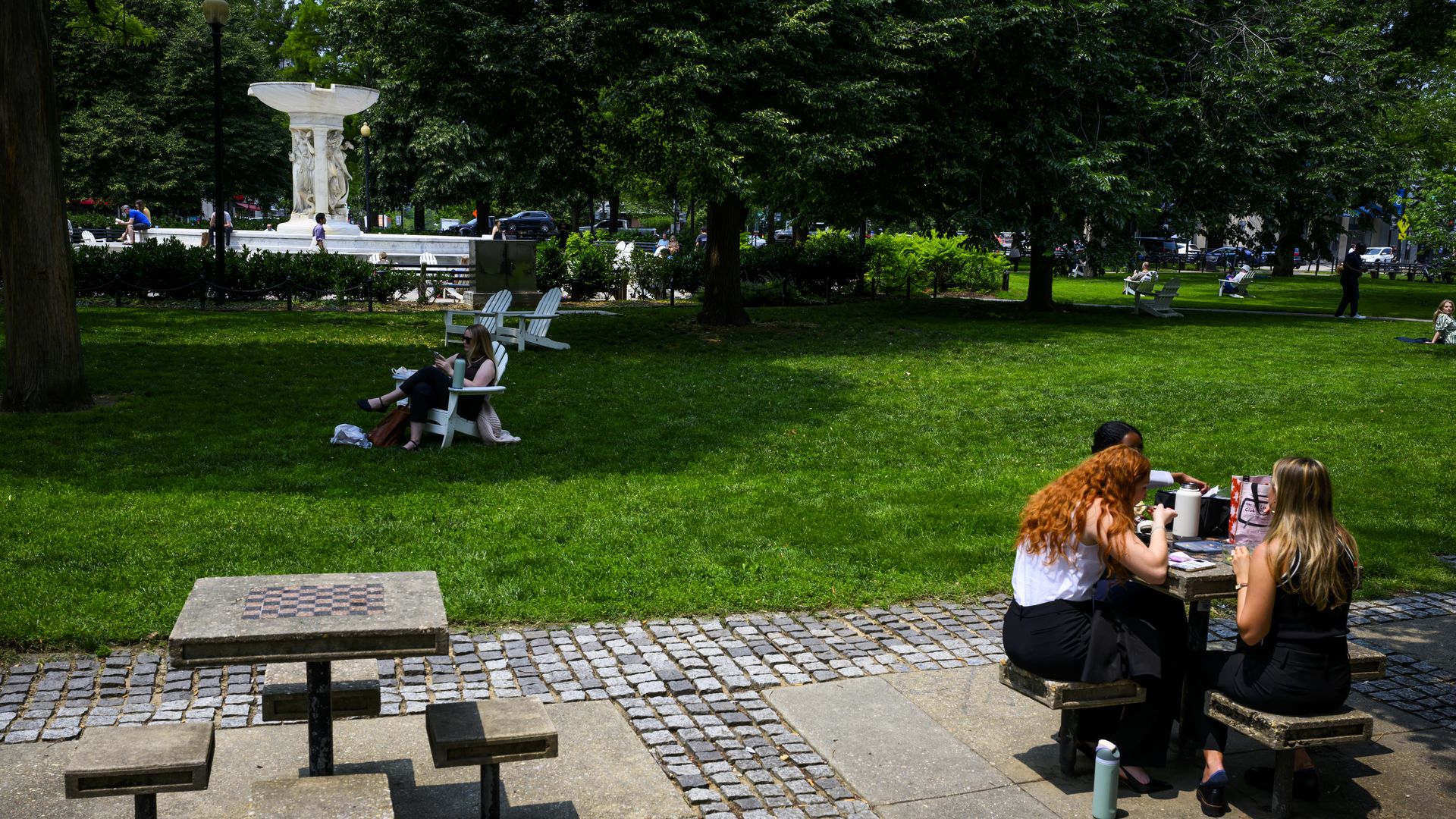 NPS closes Dupont Circle park for WorldPride weekend - Axios Washington ...