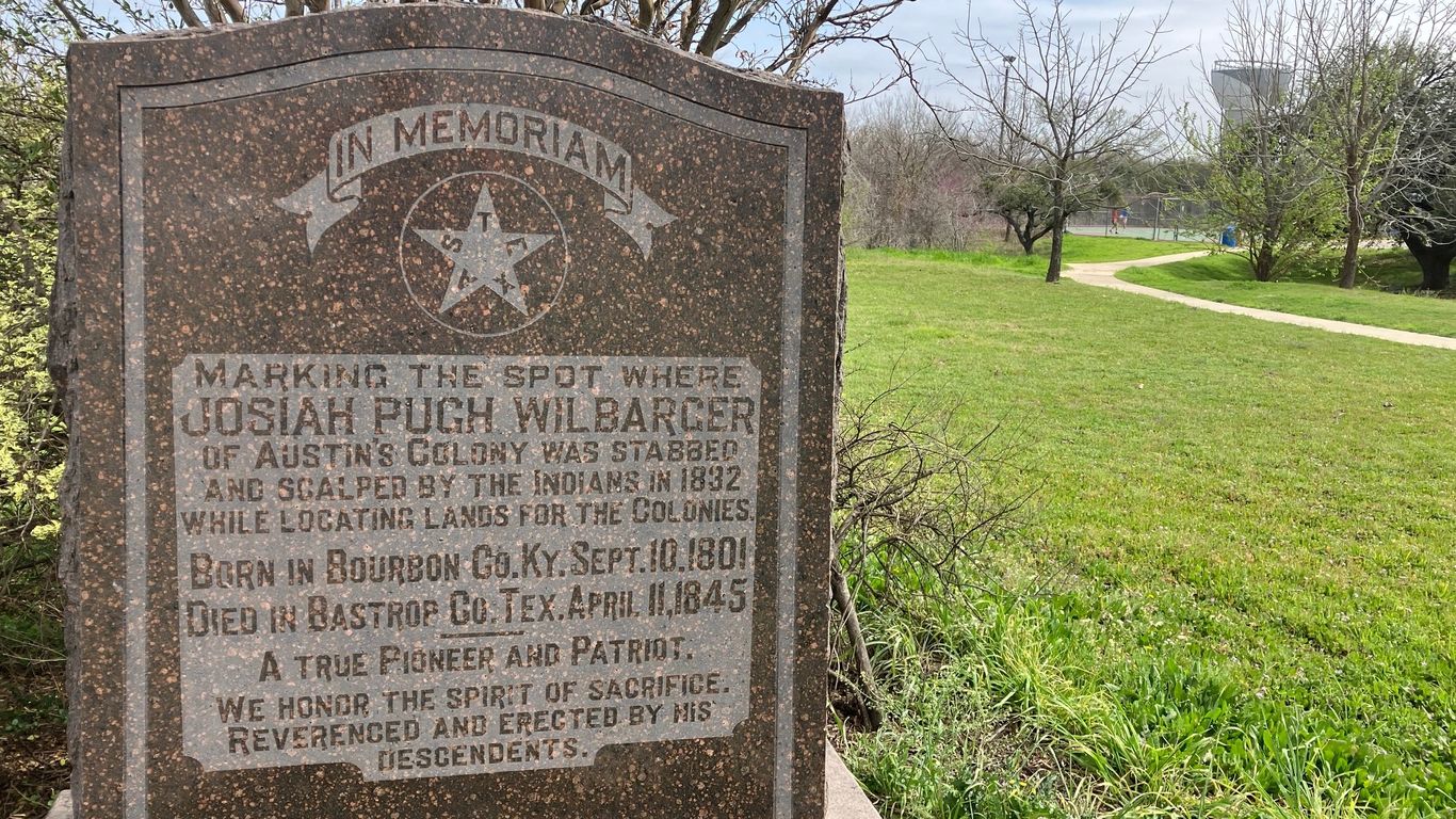 East Austin residents want Josiah Wilbarger monument removed - Axios Austin