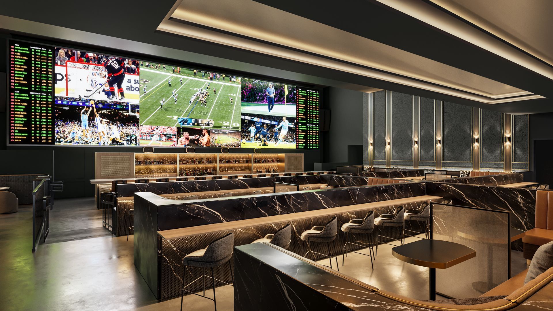 The 60-foot-wide piece of equipment is one continuous screen that can ...