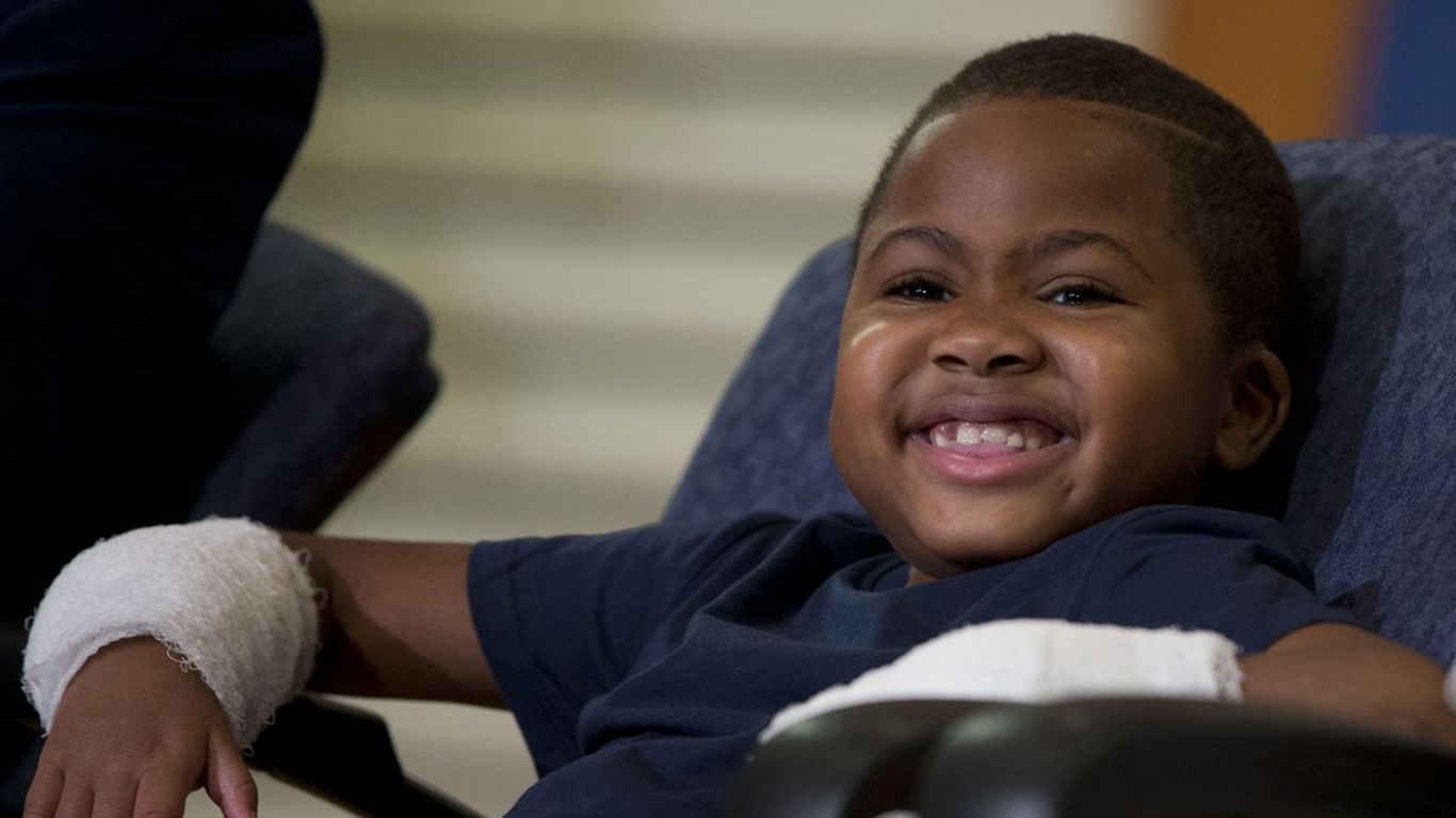 Youngest ever double-hand transplant a success, doctors say