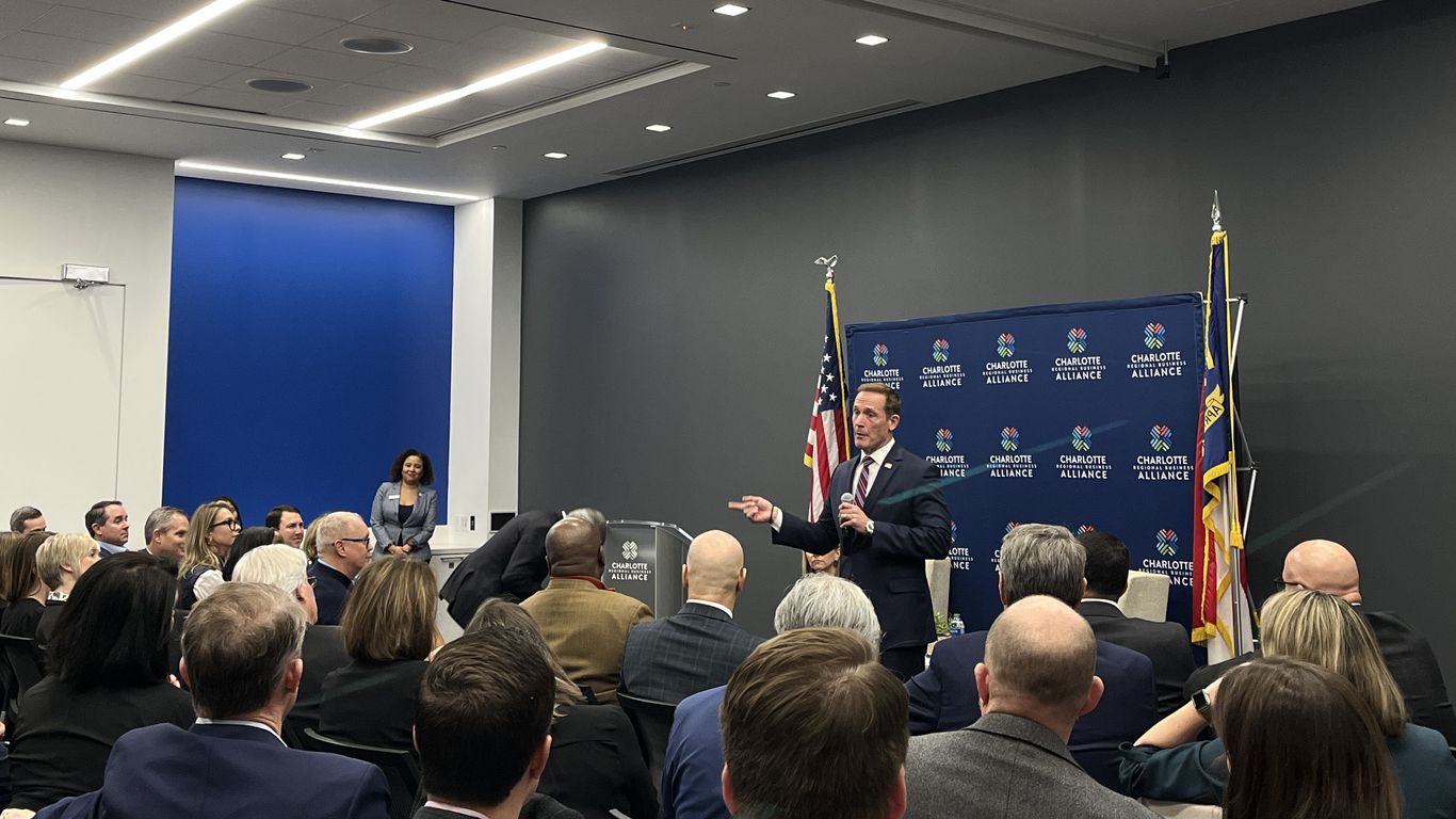 Senator Ted Budd visits Charlotte - Axios Charlotte