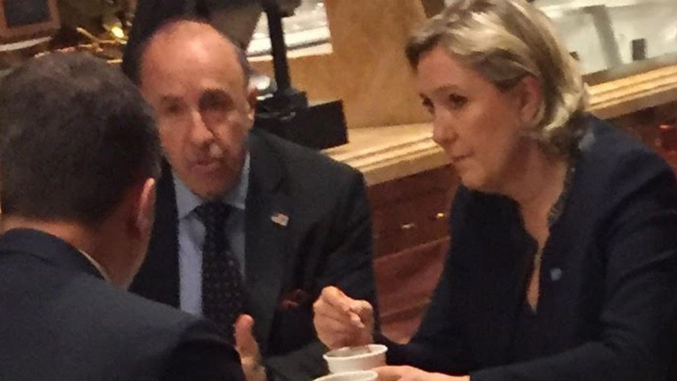 Spotted at Trump Tower: Marine Le Pen