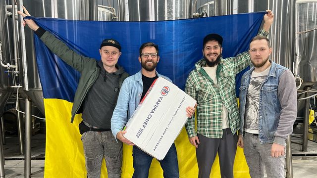 Outer Range's head brewer travels from Colorado to Ukraine to help war ...