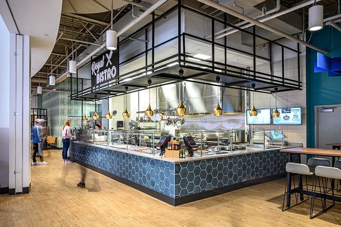 See inside Queens University’s upscale dining hall