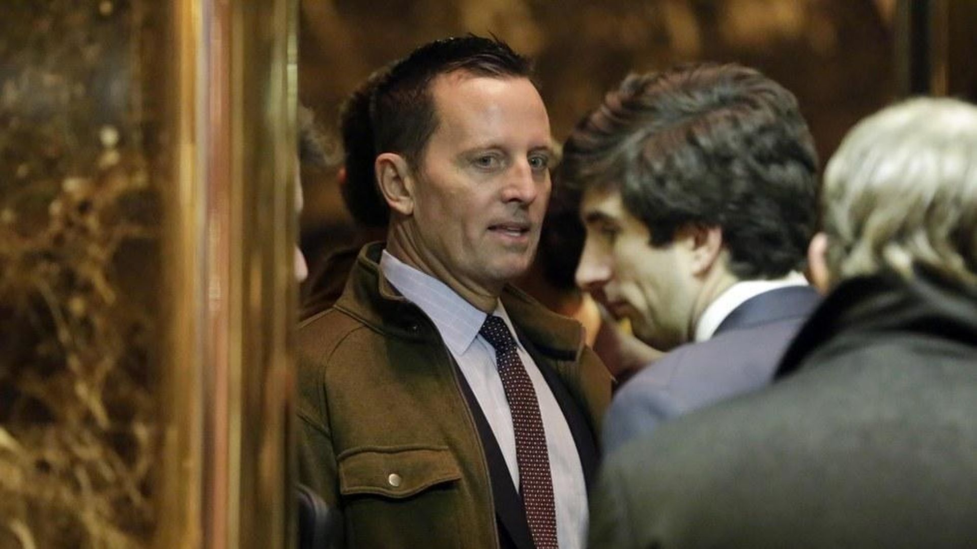 Ric Grenell spotted at White House