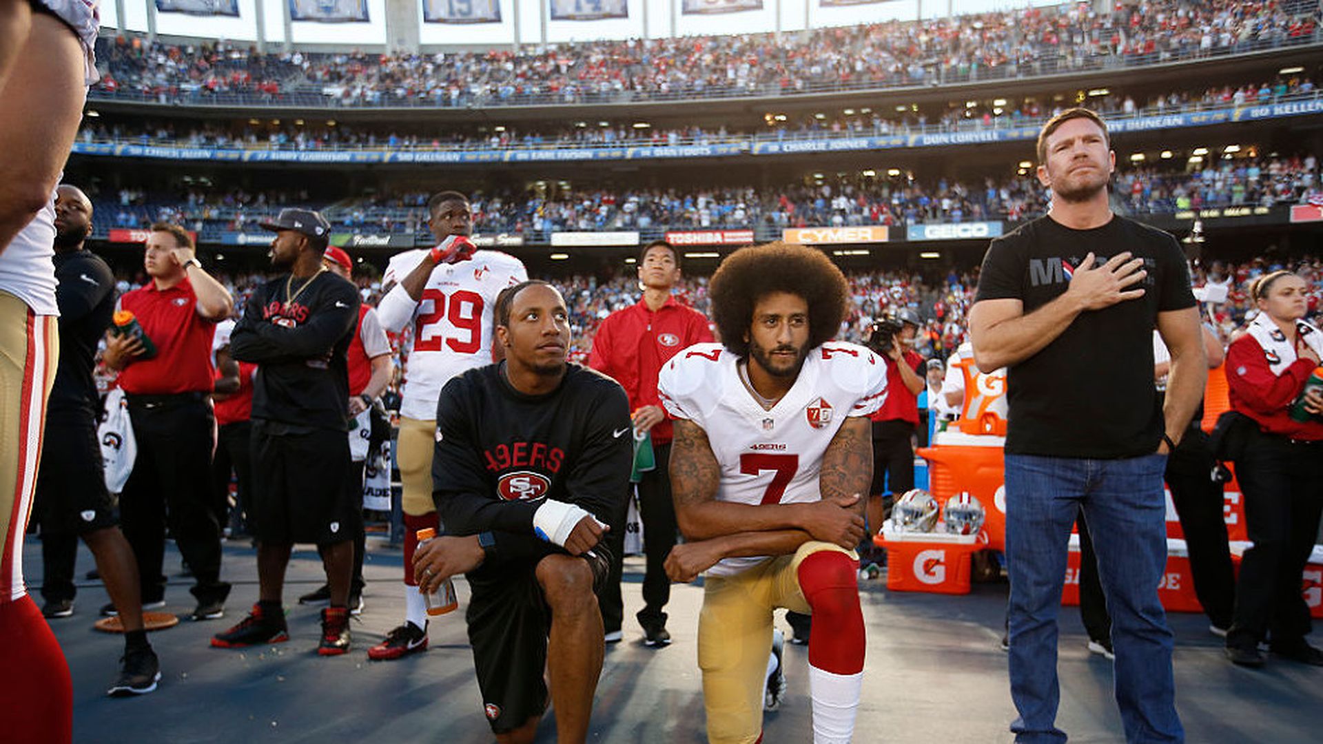 Proceedings start in Colin Kaepernick's right-to-work suit this week