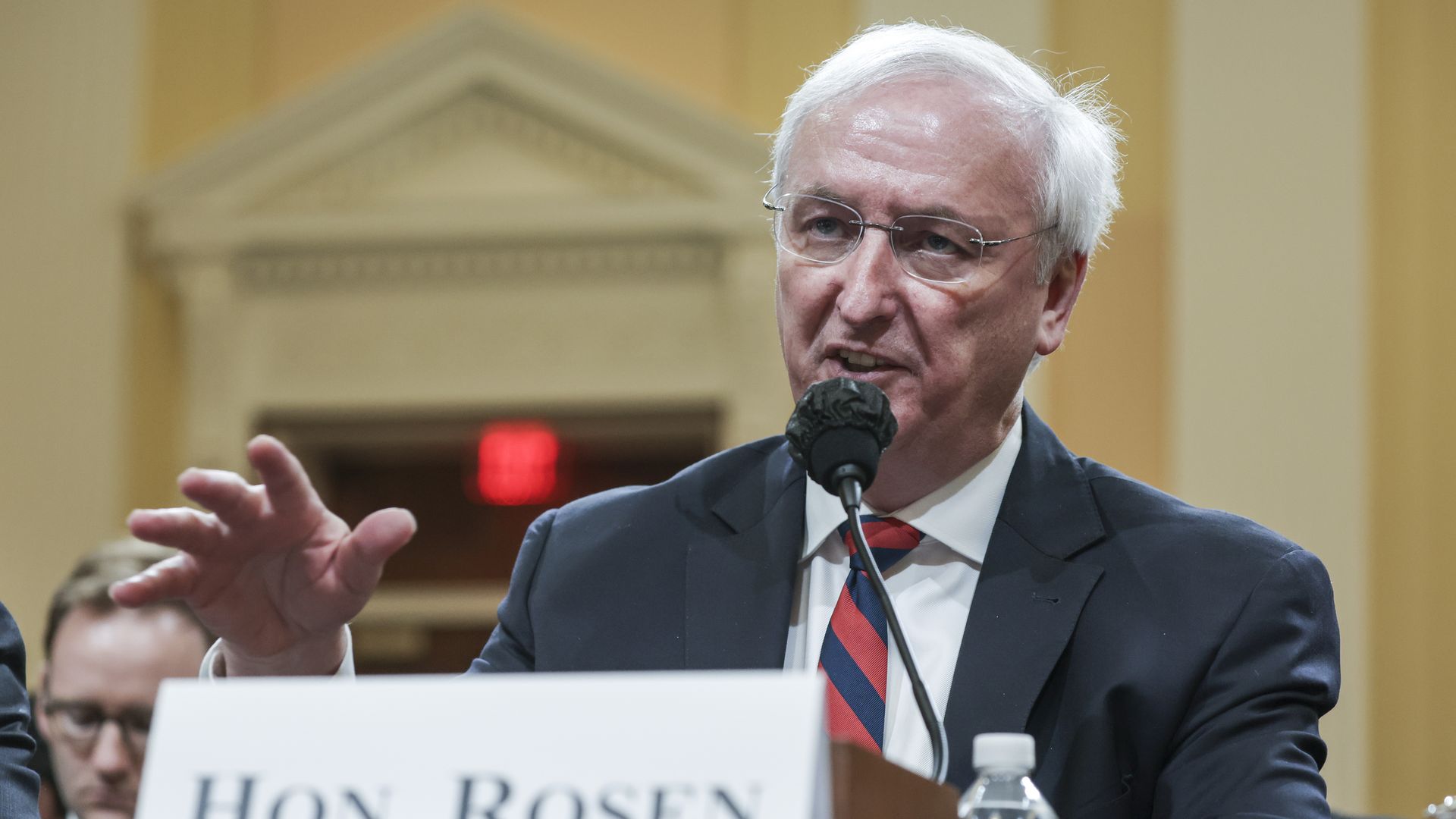 Jeffrey Rosen at Jan 6. hearing: Trump pushed DOJ on election fraud