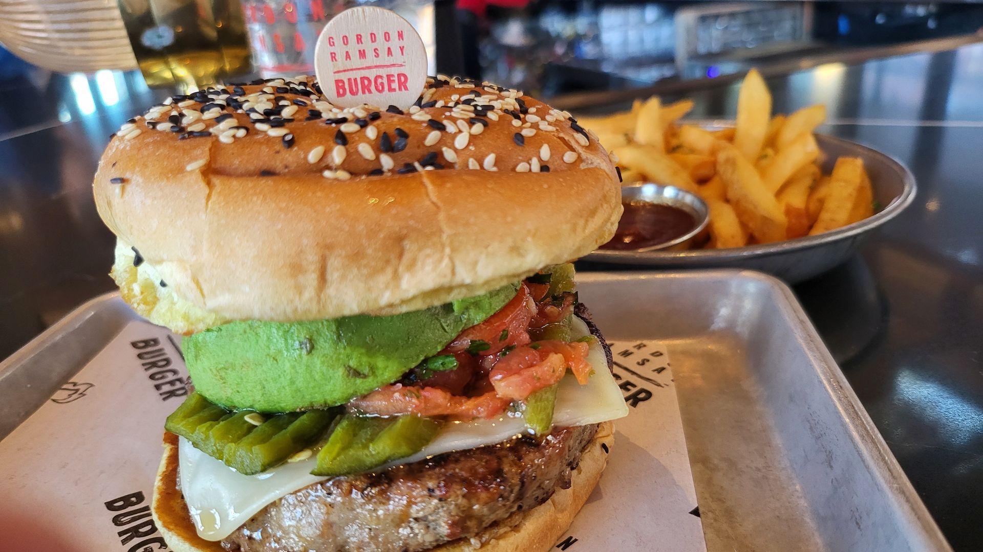 Gordon Ramsay Burger in Haymarket: Upscale lunch, for a price - Axios ...