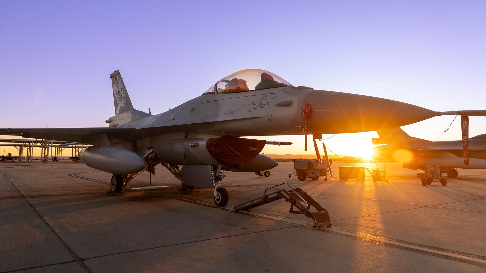 F-16s with souped-up electronic warfare will fly in 2026