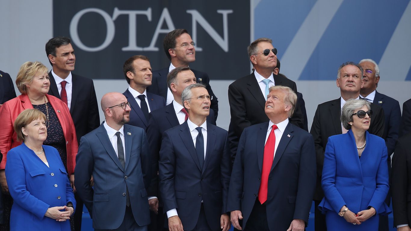 In photos: NATO leaders come together for Brussels summit