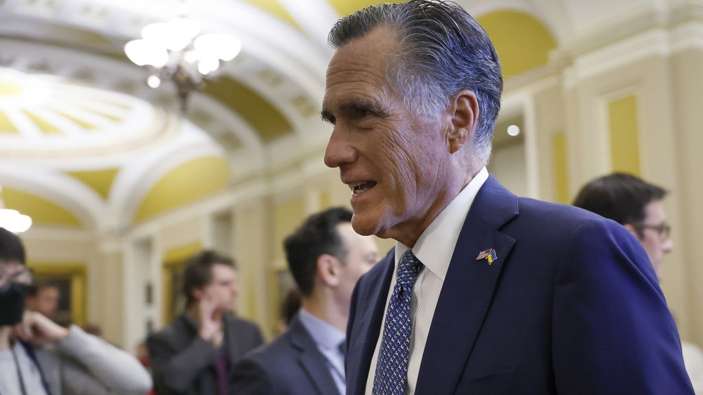 Romney: Biden should've pardoned Trump