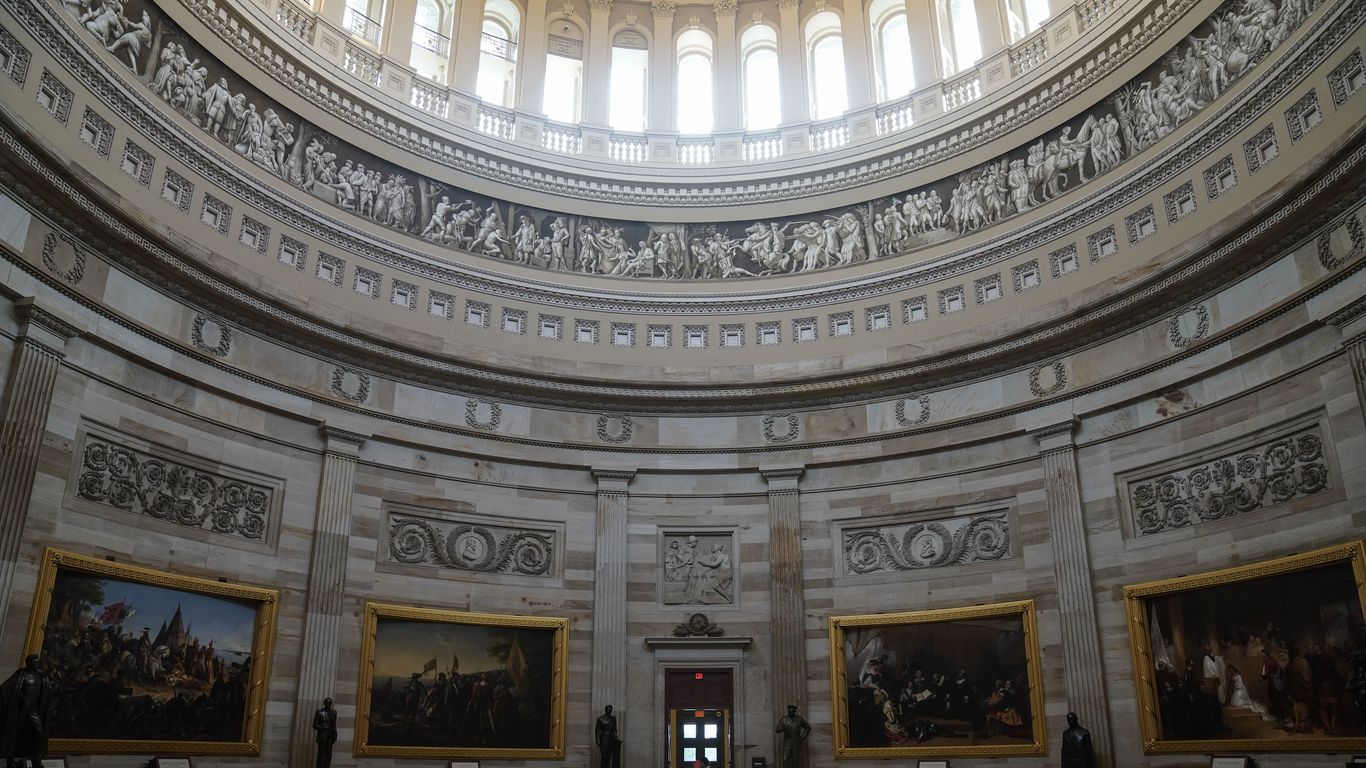 Gaza ceasefire protest in Capitol rotunda leads to 60 arrests