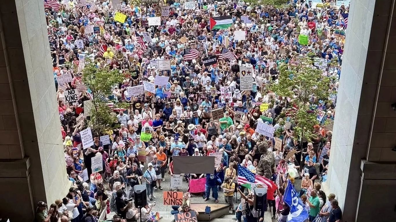 Pittsburgh to join "No Kings" anti-Trump protests - Axios Pittsburgh