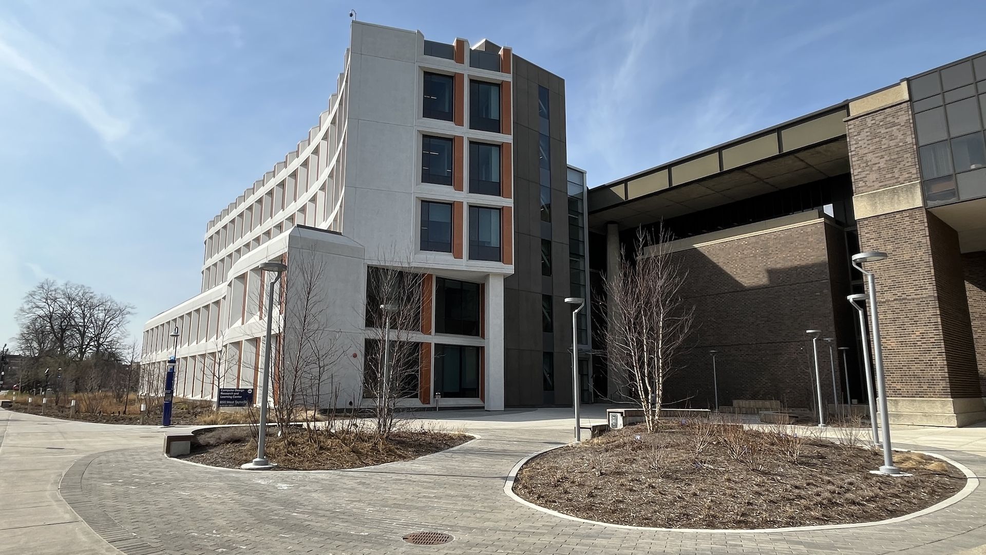 New UIC building updates Chicago's iconic Brutalist campus - Axios Chicago
