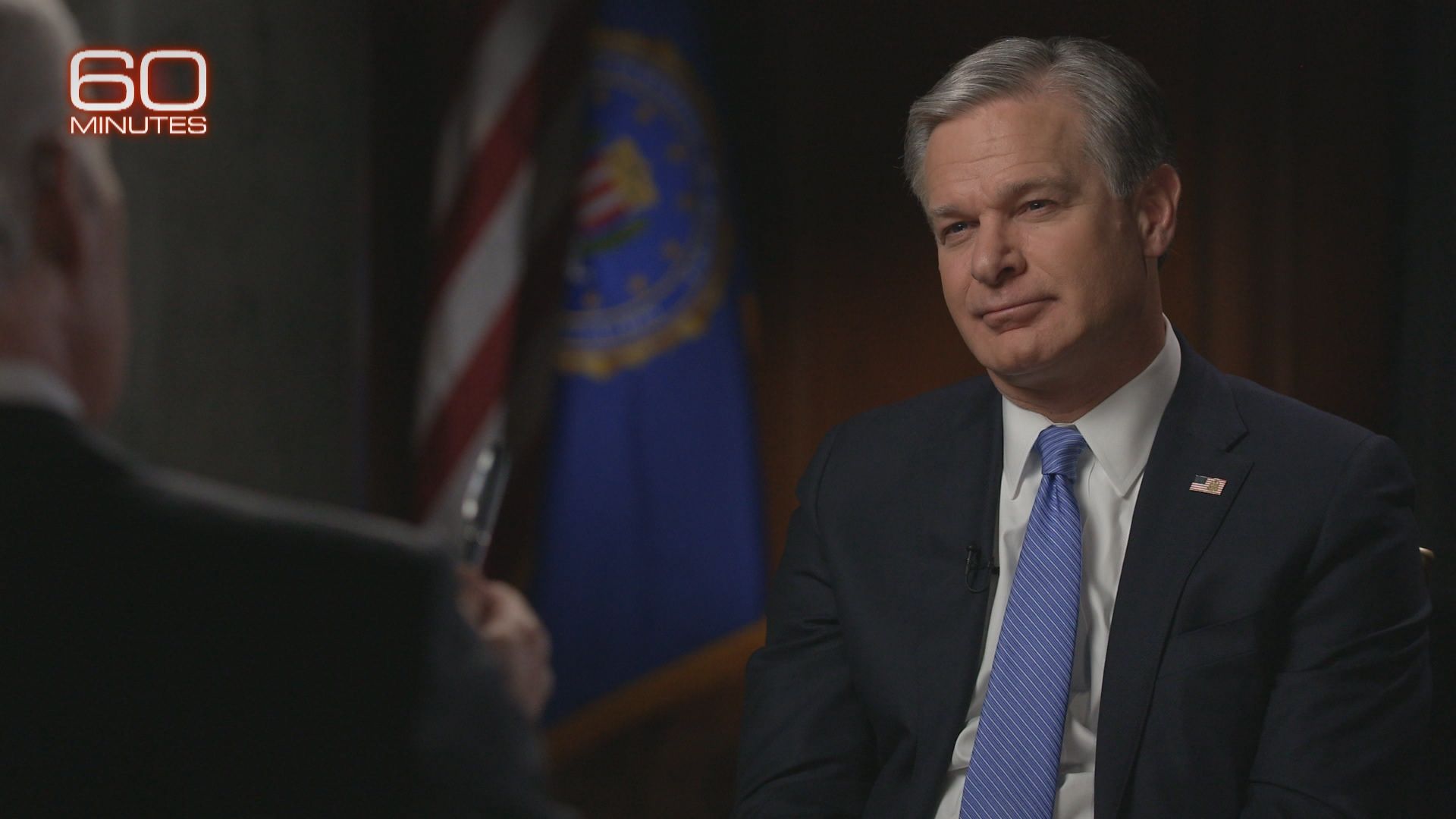 FBI chief Christopher Wray on "60 Minutes": Key takeaways on Trump ...