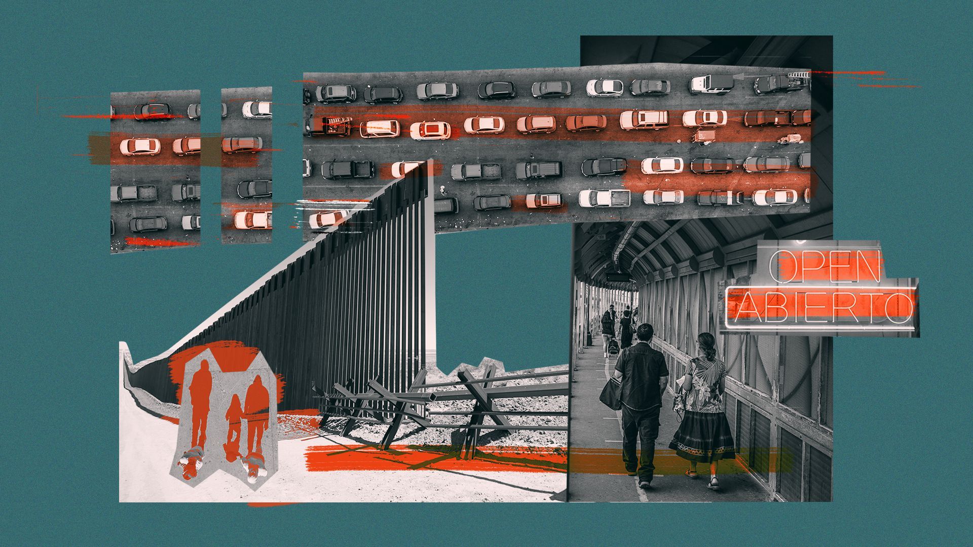 Violence at the border as talks continue on when bridges will reopen