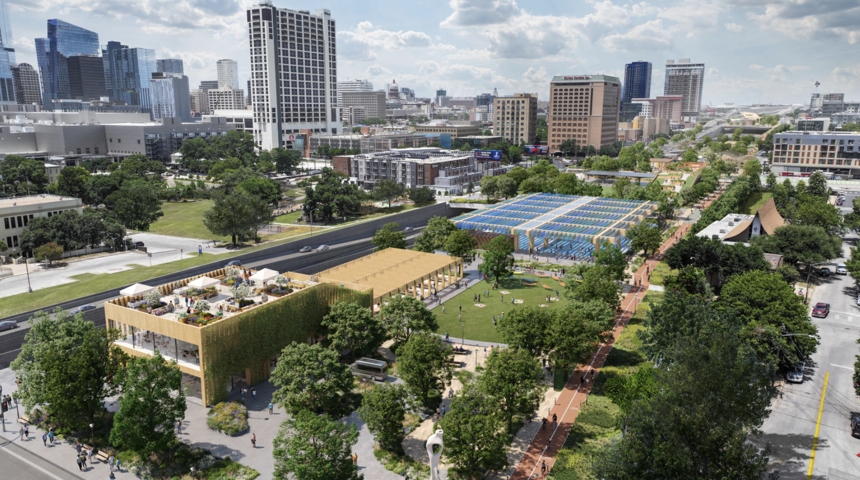 Austin caps over I-35 funding in question - Axios Austin