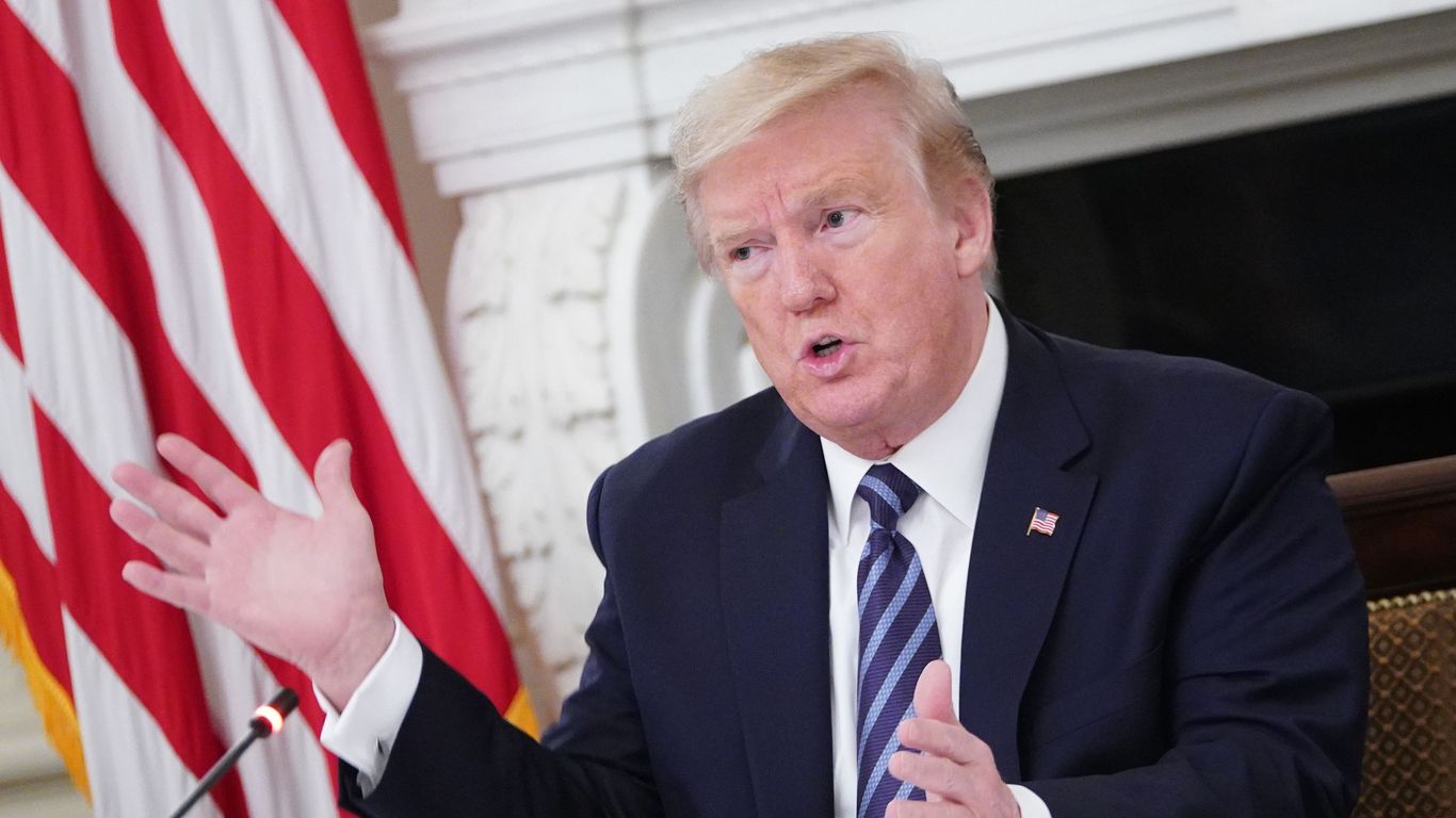 Trump says he's "in no rush" to pass new stimulus package