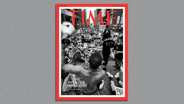 Behind TIME's cover of a Black Trans Lives Matter protest