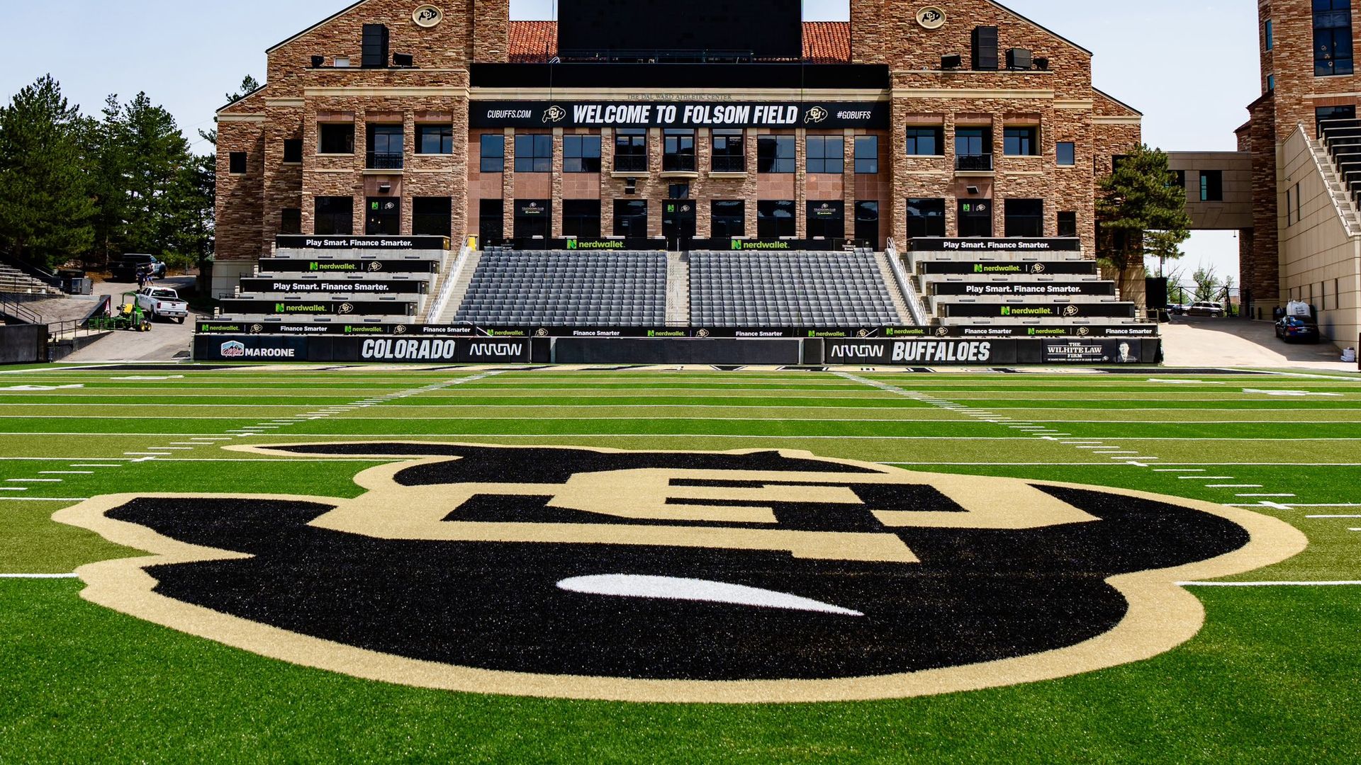 CU Boulder finishes installing new turf at Folsom Field - Axios Boulder
