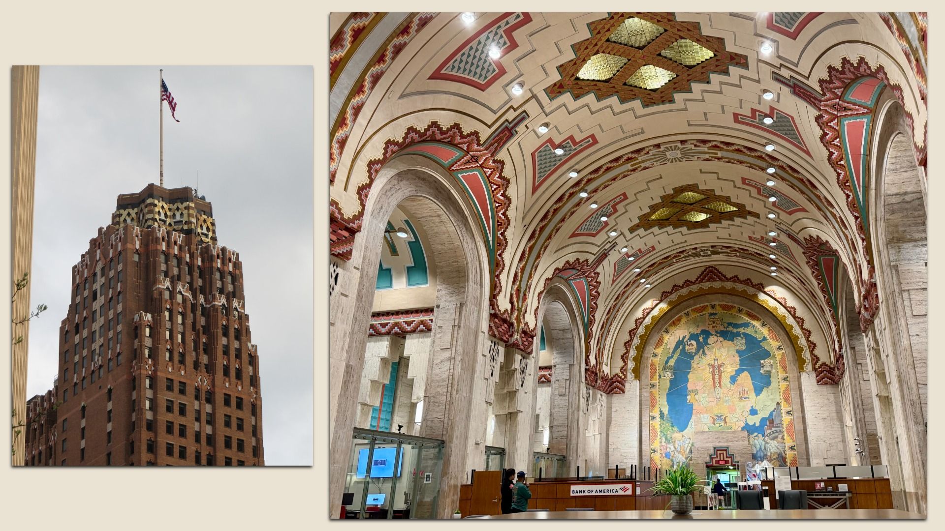 Detroit's best building poll winner: The Guardian Building - Axios Detroit