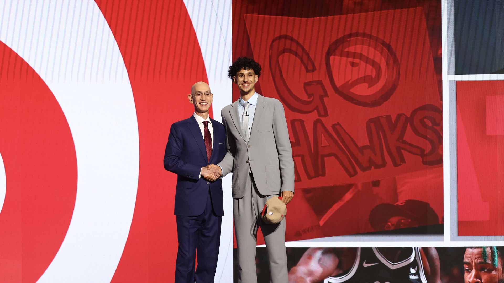 Atlanta Hawks take Zaccharie Risacher with the No. 1 pick in the NBA ...