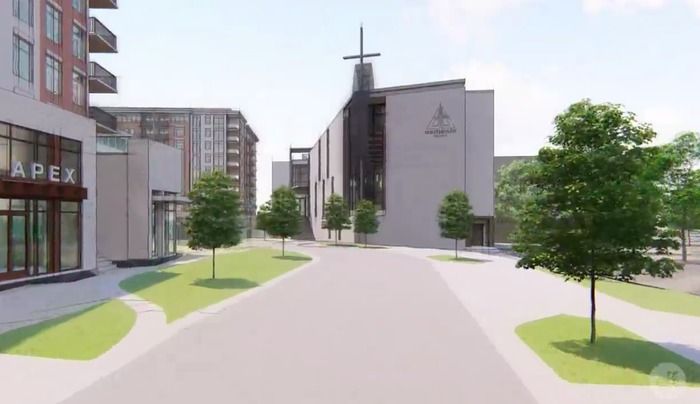 The new “Ski Slope Church” will bring another landmark to SouthPark ...