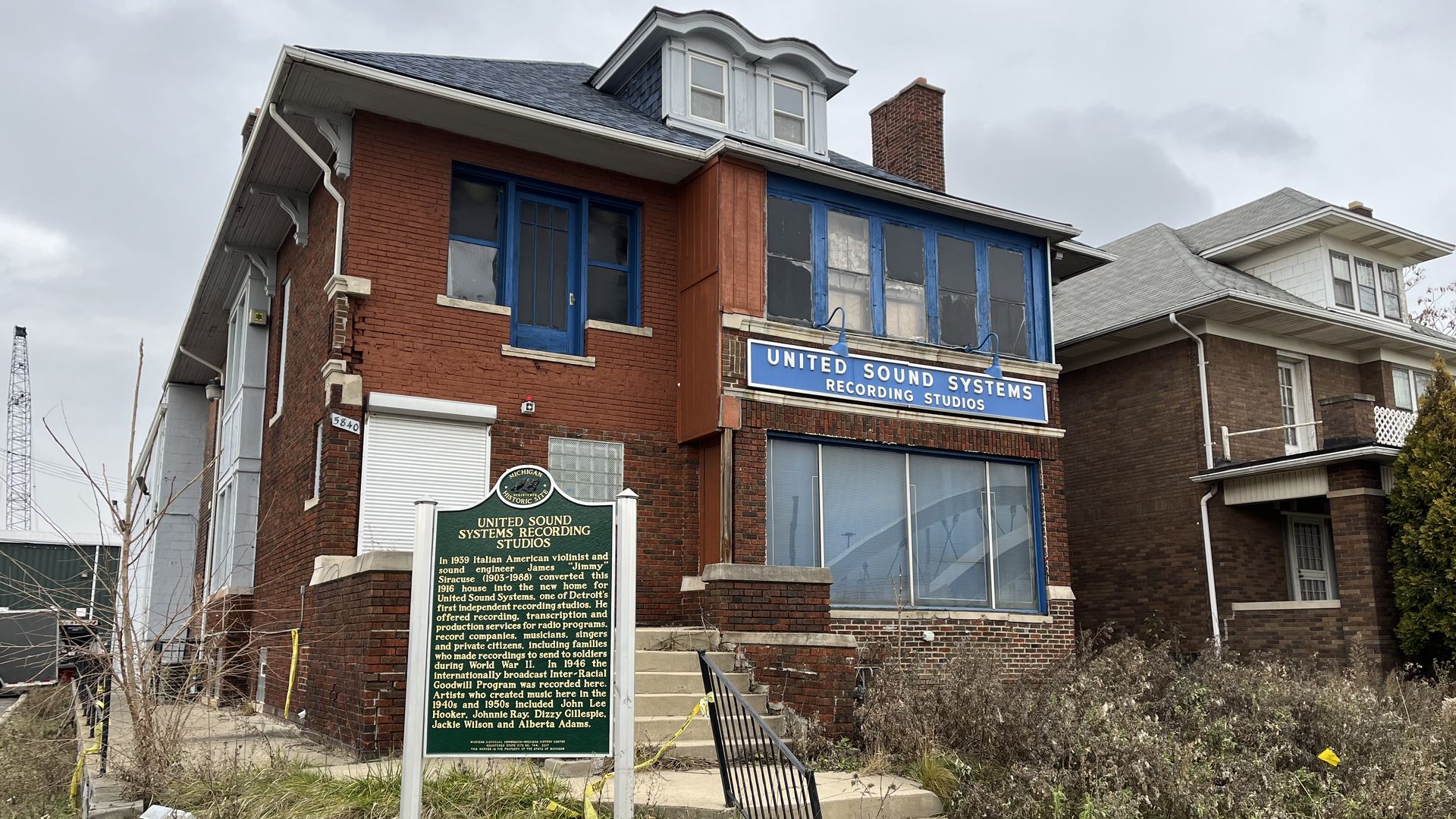 Highway project threatens Detroit's historic United Sound Systems ...