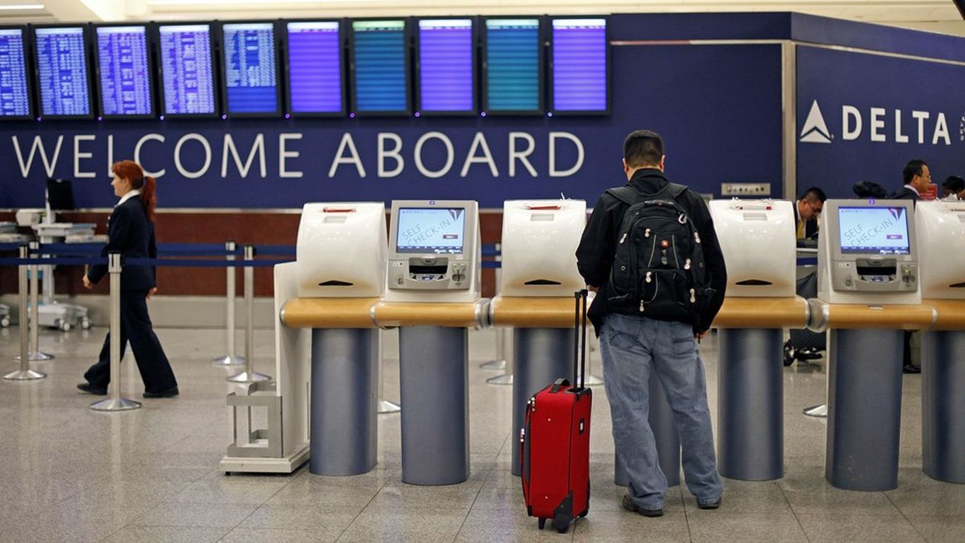 Delta passengers can now check their bags by scanning their face
