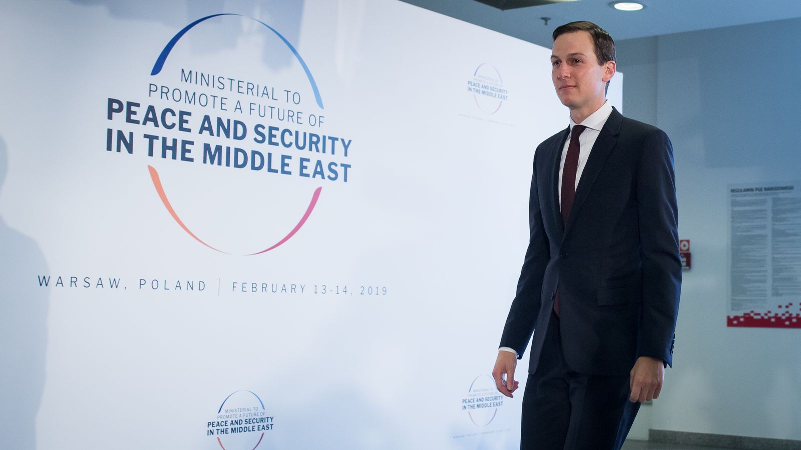 Kushner says Middle East peace plan focuses on "drawing the borders"