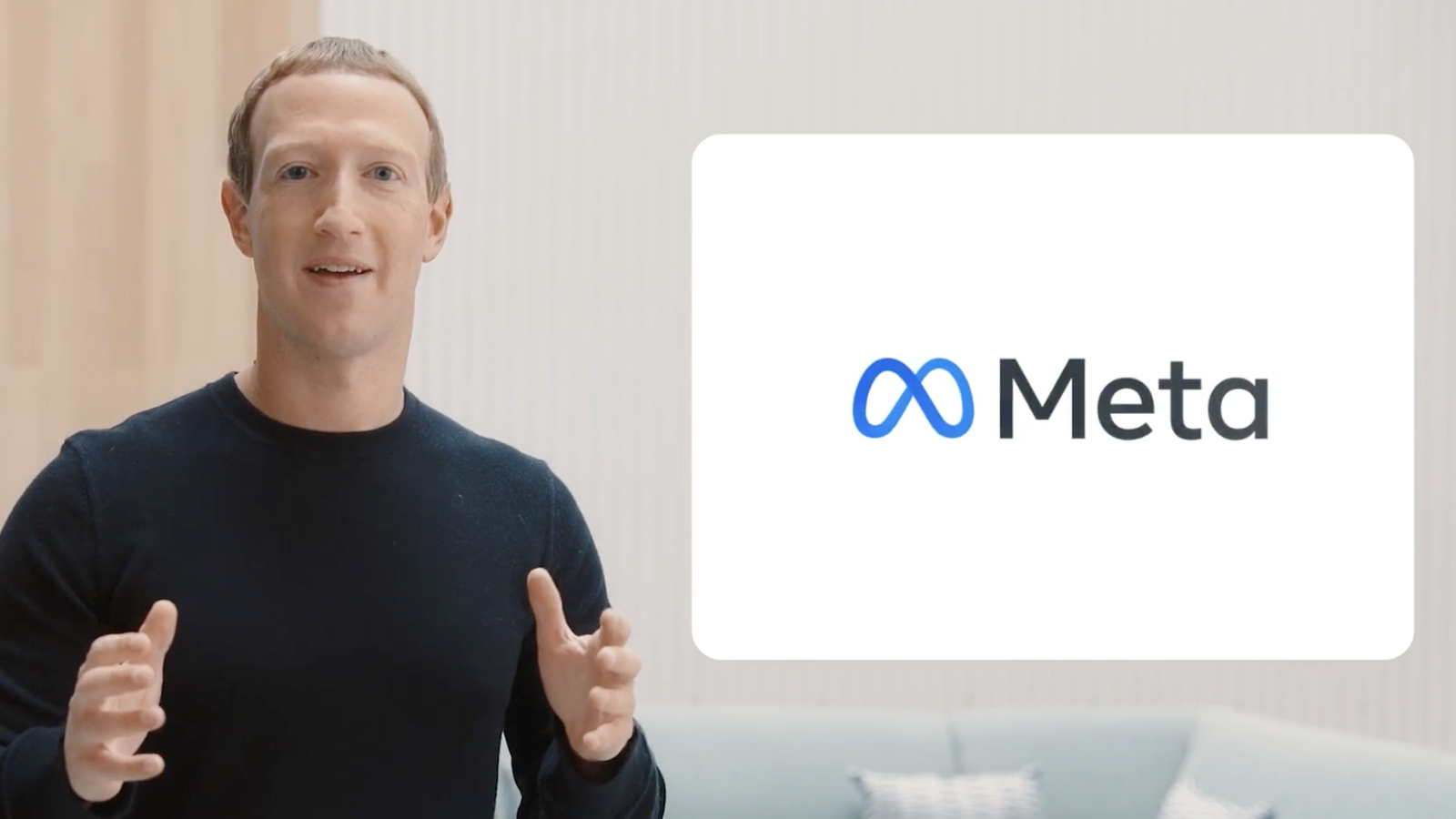 Facebook changes corporate name to Meta