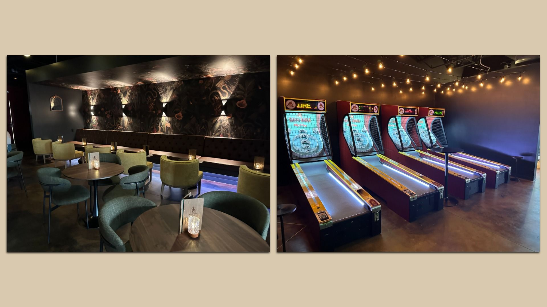 Smoky cocktails with a side of skee-ball at Springdale's Blind Bear ...