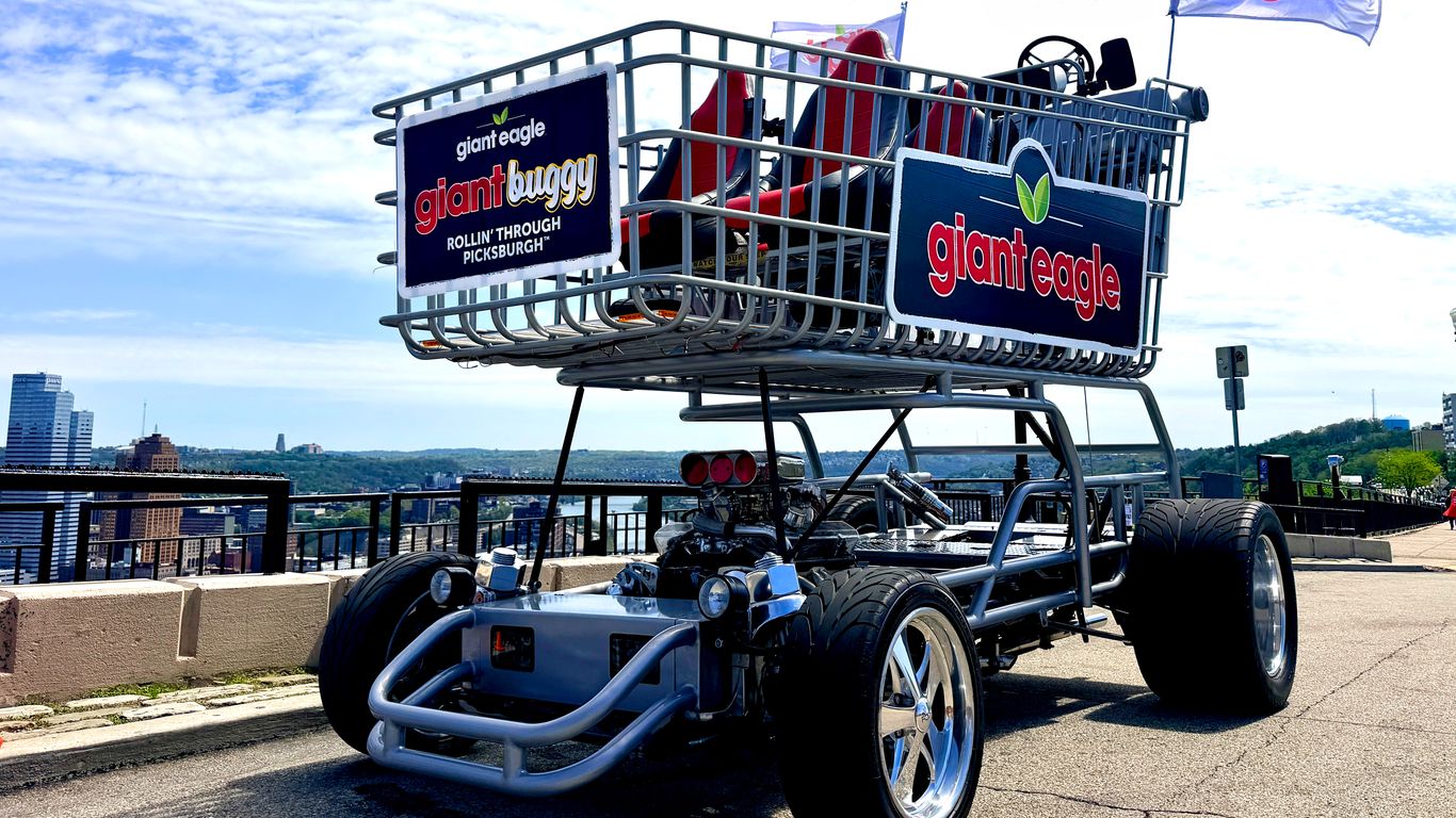 Where to find Giant Eagle's giant buggy - Axios Pittsburgh