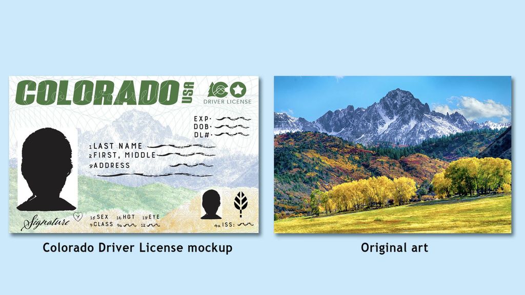Colorado's new driver's license features contest-winning mountainscapes ...