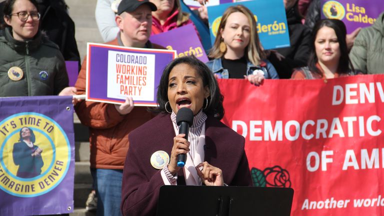 Lisa Calderón secures progressive backing in Denver's mayoral race ...