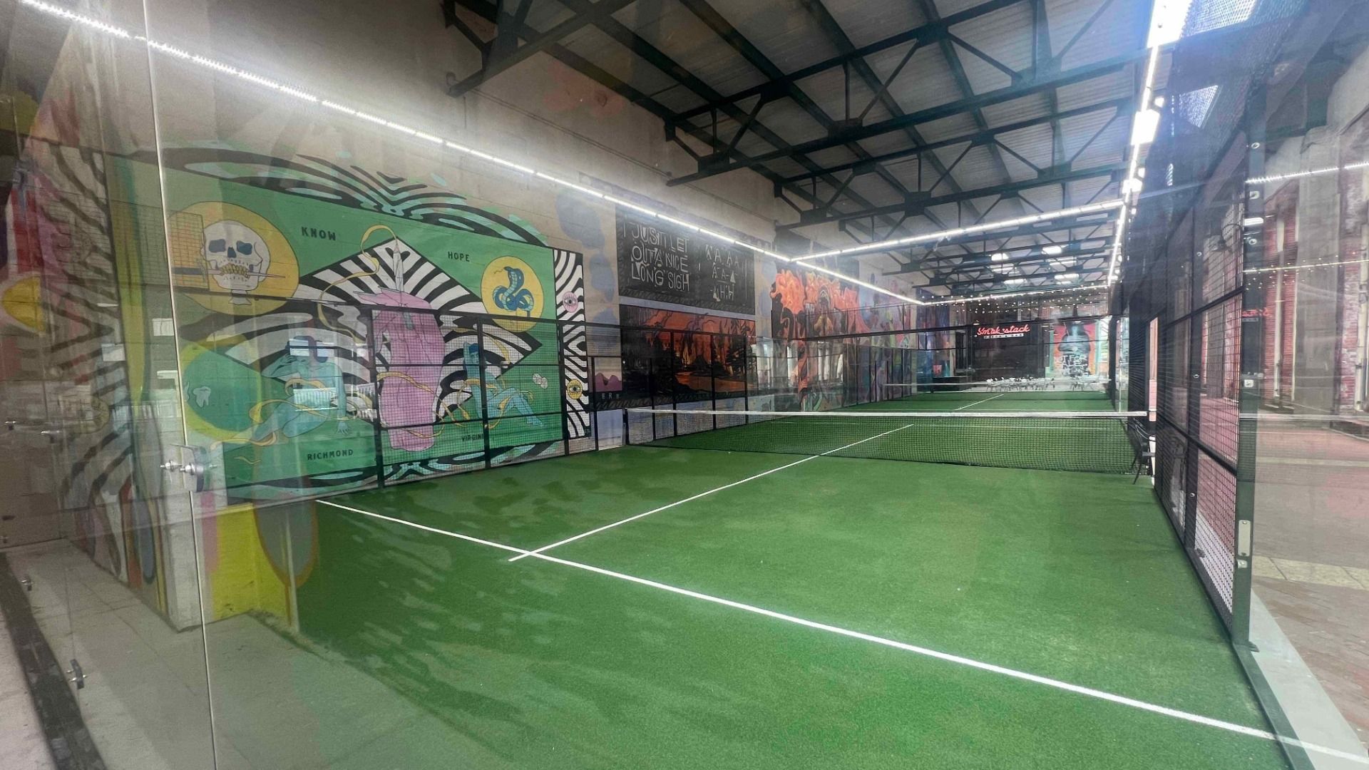 Padel Plant vandalism reignites Richmond mural tensions - Axios Richmond