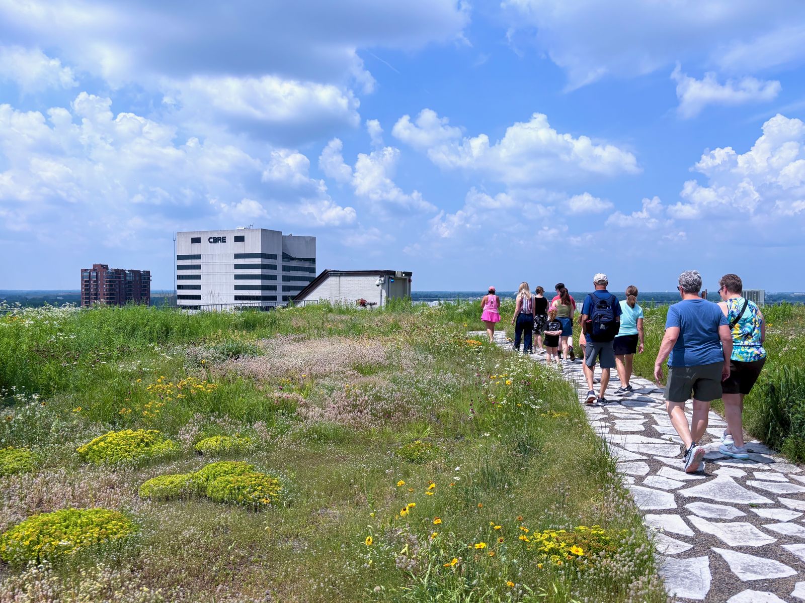 Columbus Commons Rooftop Garden Plan