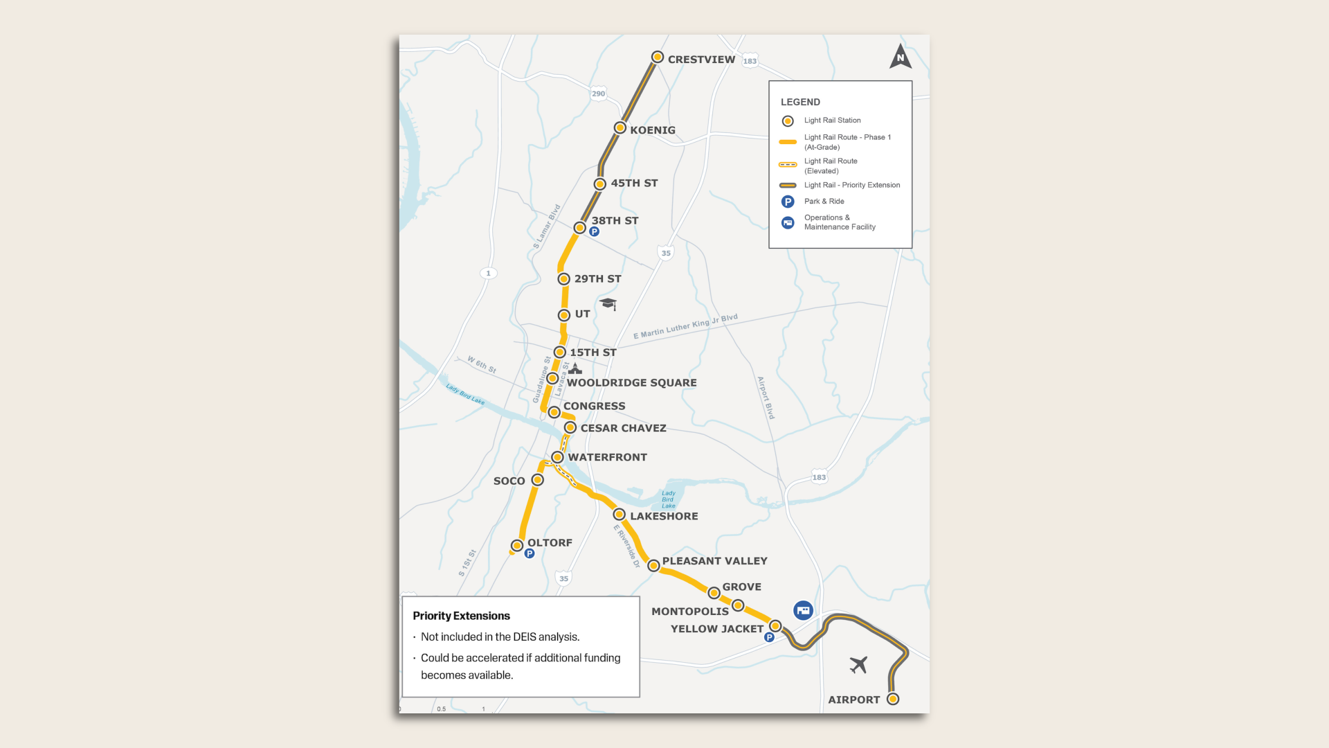 Austin releases light rail project draft plan - Axios Austin