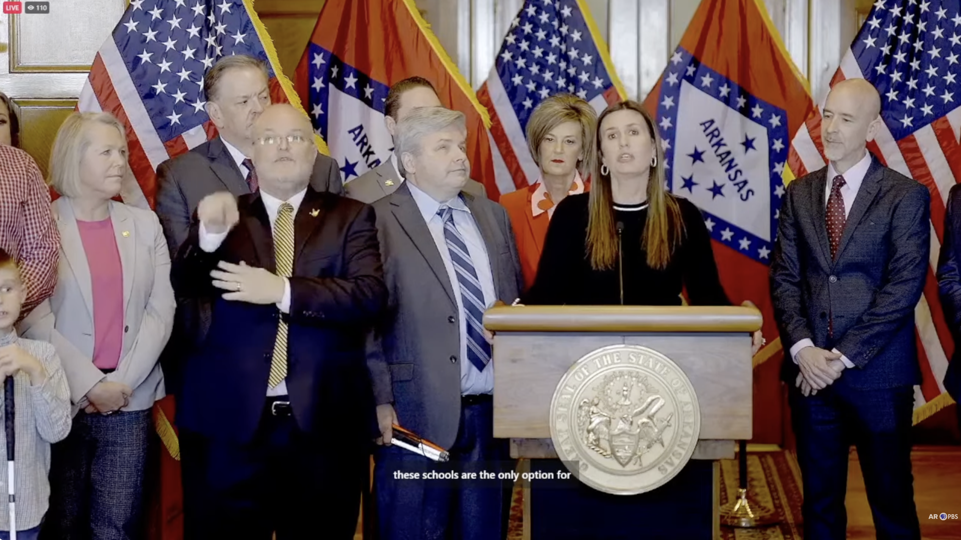 Sarah Huckabee Sanders commits to revitalizing deaf and blind schools ...